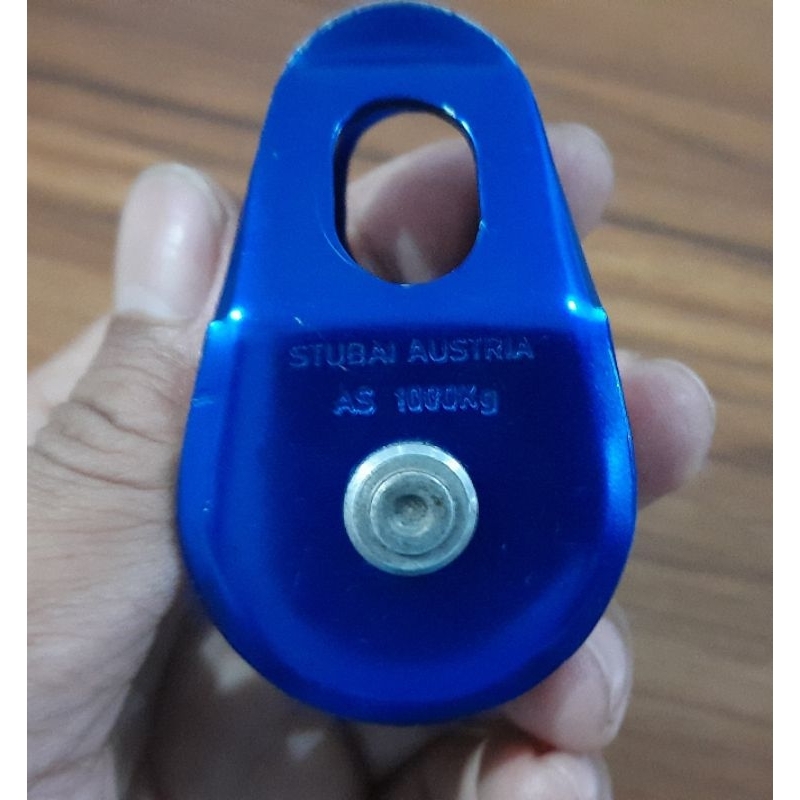 Jual pulley single Stubai Austria 1000kg, camp italy 20kN katrol barang ...