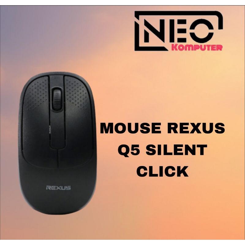 Jual MOUSE REXUS Q5 SILENT CLICK ORIGINAL | Shopee Indonesia