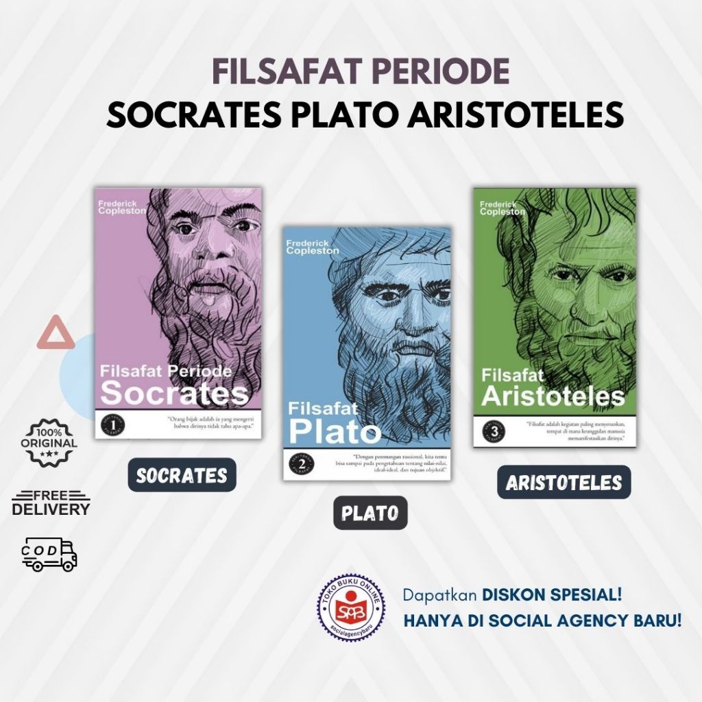 Jual Filsafat Socrates Plato Aristoteles - Frederick Copleston | Shopee ...