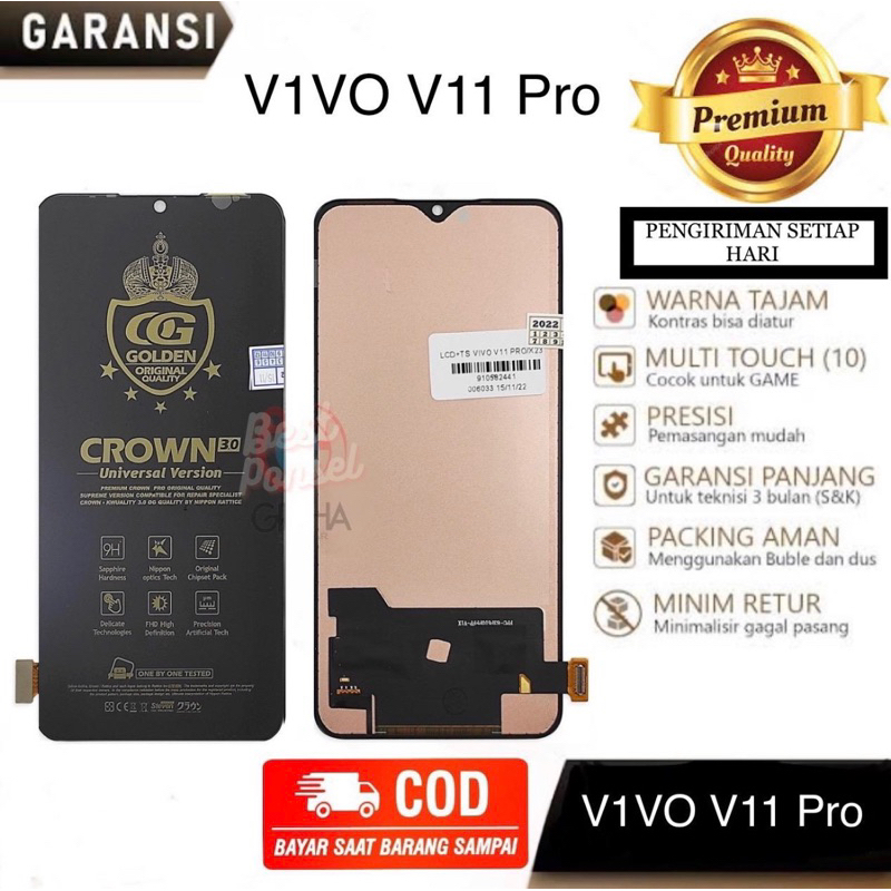 Jual Lcd Touchscreen VIVO V11 PRO Fullset ORIGINAL | Shopee Indonesia
