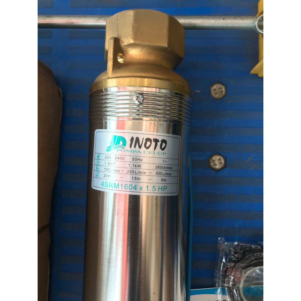 Jual Pompa Submersible INOTO Casing Sumur 4 inch - 1,5 HP output 21/2 ...