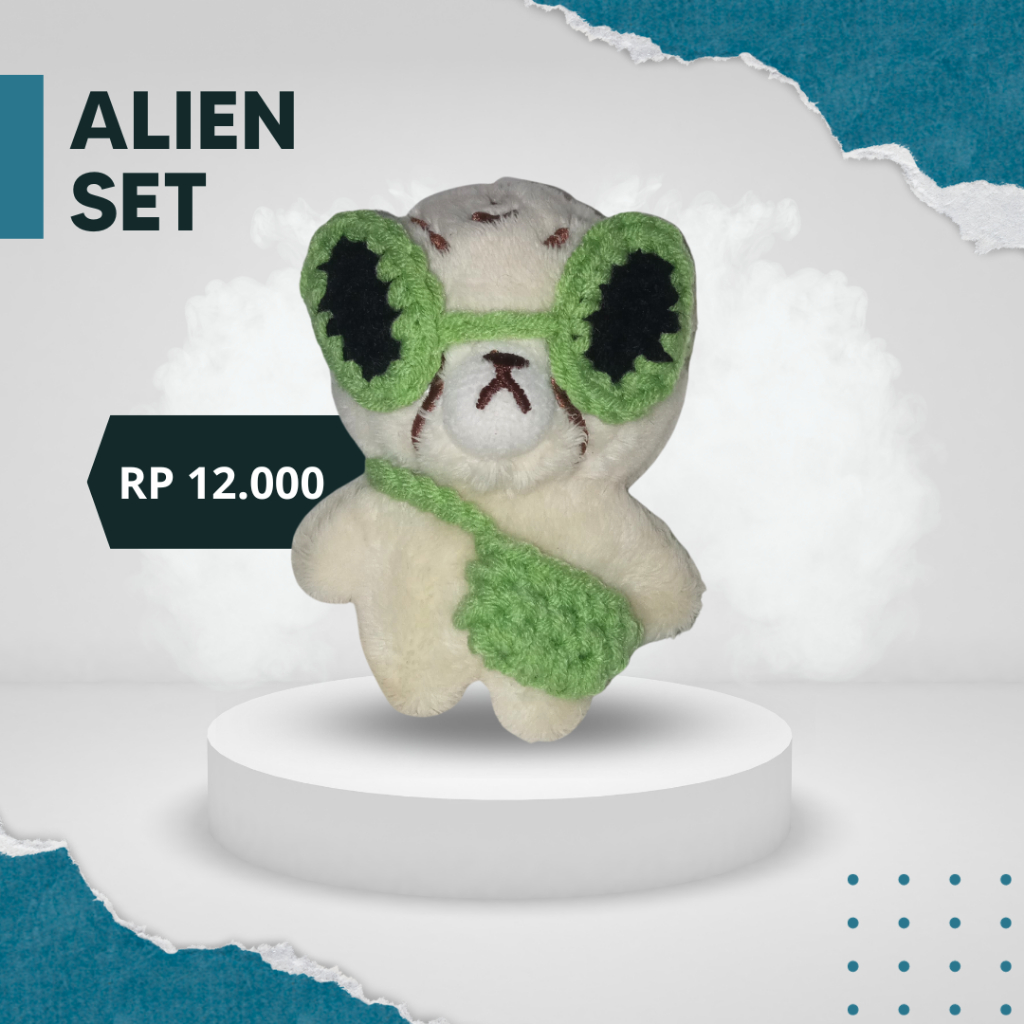 Jual ALIEN COSTUME PLUSHIE | ALIEN SET | Boneka Kpop | NCT DAY6 TRUZ ...