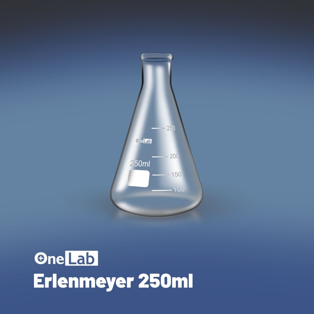 Jual Erlenmeyer Erlemeyer Flask 250 Ml OneLab OJ | Shopee Indonesia