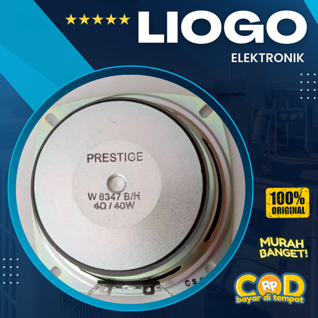 Jual Speaker ACR 4 Inch ACR W8347 BH Prestige ACR Woofer 4 Inch 8347 BH ...