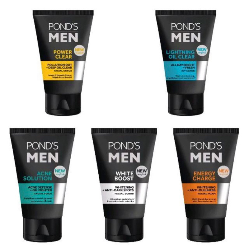 Jual Ponds Men Facial Foam 100g | Shopee Indonesia