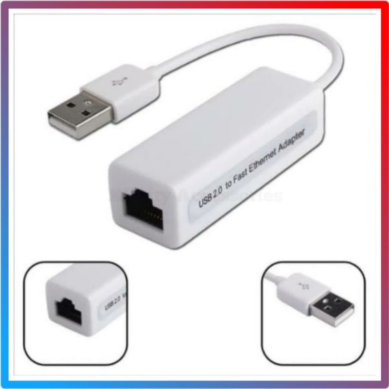 Jual USB LAN Adapter / Converter USB to LAN / USB To Ethernet RJ45 ...