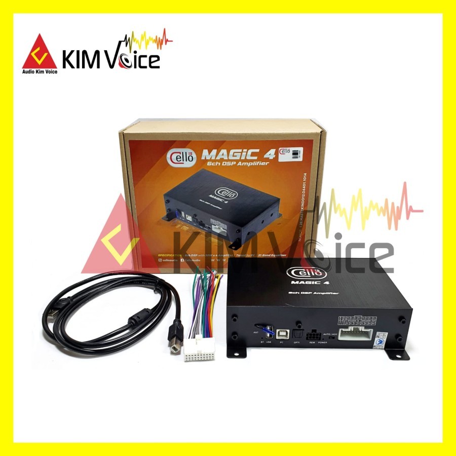 Jual Processor Cello Magic 4 DSP 6ch Amplifier | Shopee Indonesia