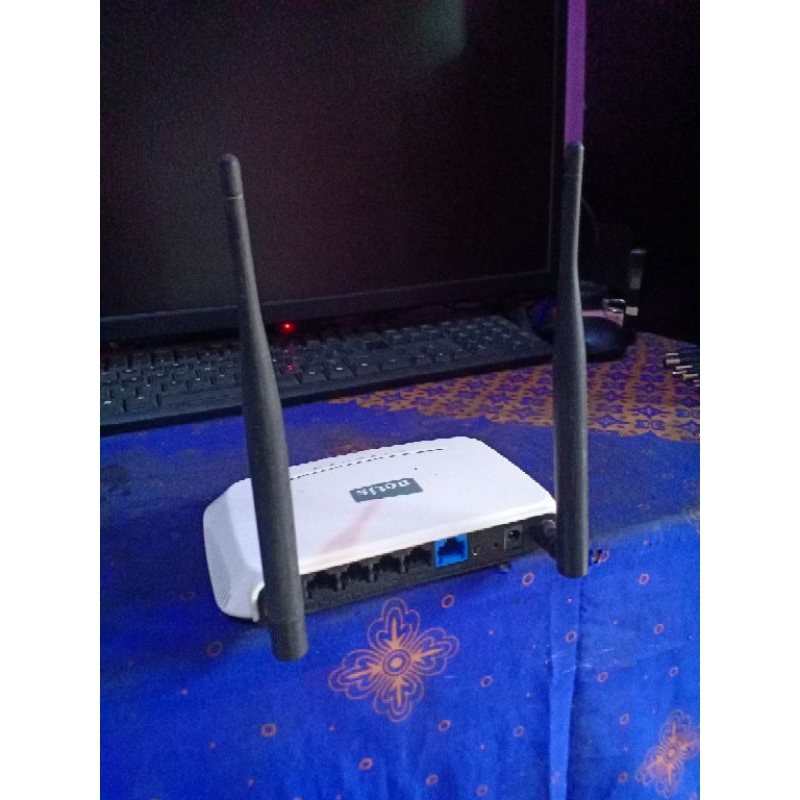 Jual Router Netis WF2419 Wan ppoe Acess point plus adaptor | Shopee ...