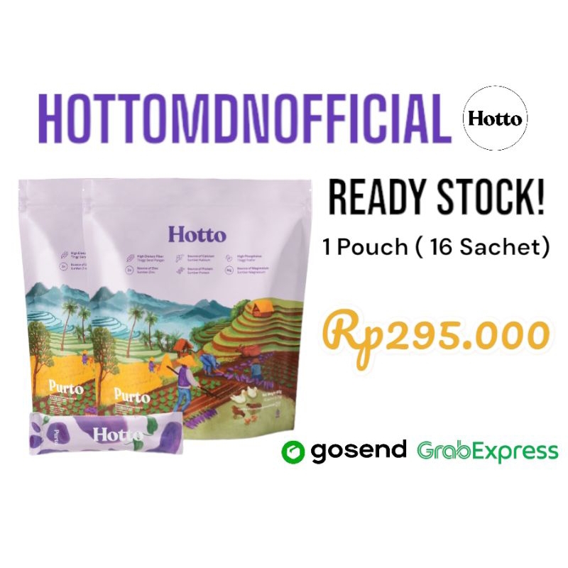 Jual Hotto Purto Multigrain 1pouch isi 16 sachet Medan | Shopee Indonesia