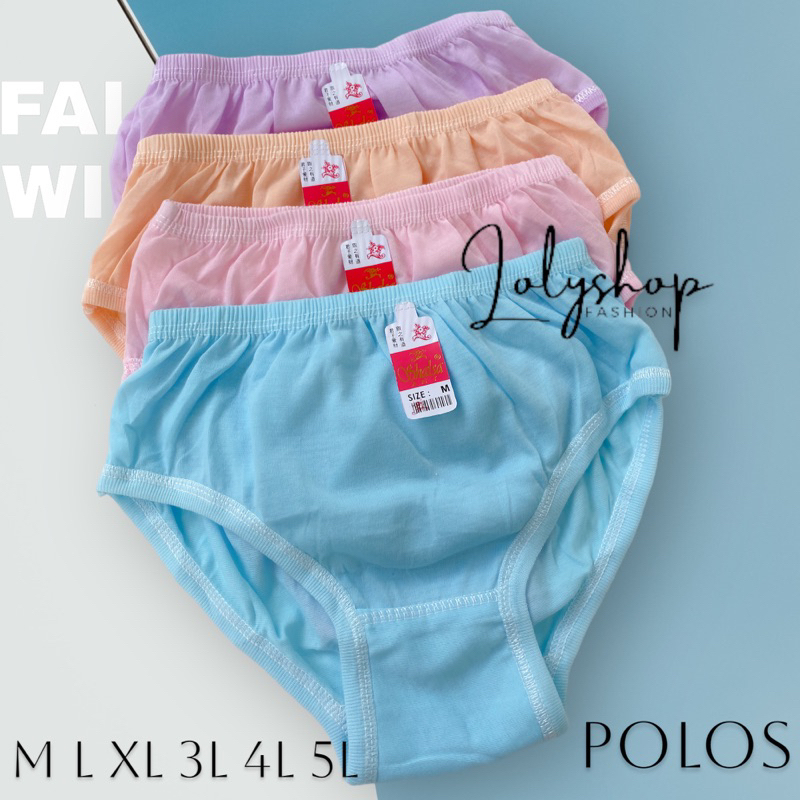 Jual LOLY - Celana Dalam Wanita M L XL 3L 4L 5L CD Wanita Hamil Jumbo Size Polos Katun | Shopee ...