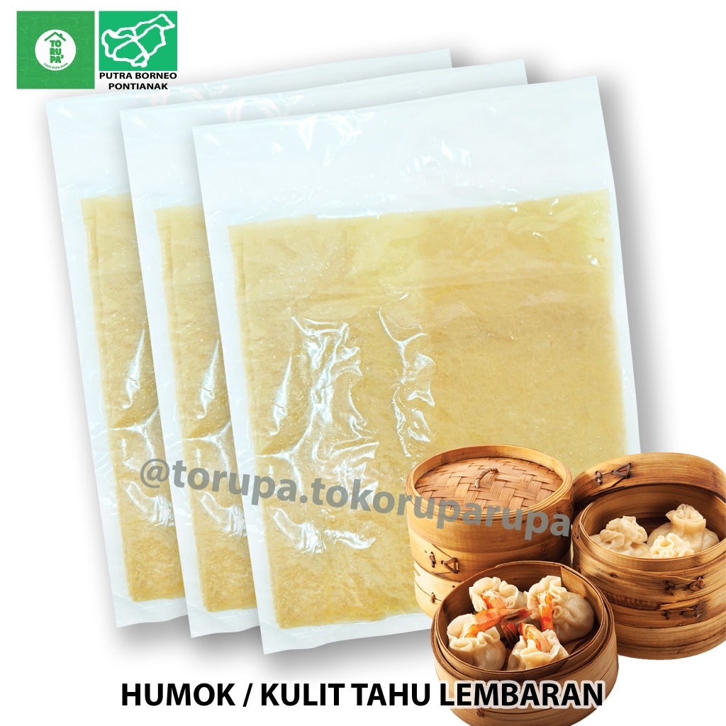 Jual Kulit Tahu Lembaran 90x60 Untuk Dimsum / Kulit Kembang Tahu ...