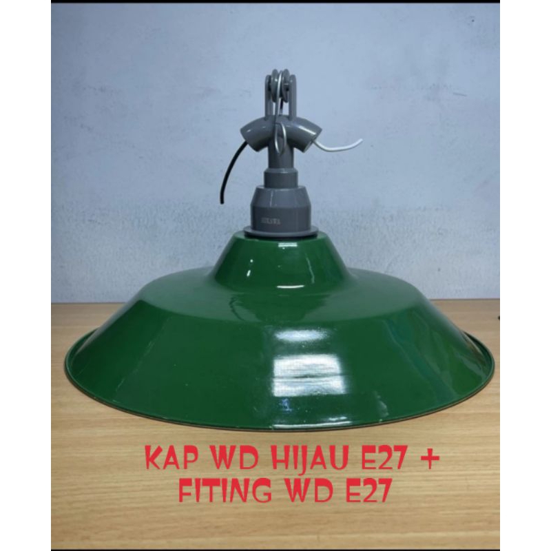 Jual Kap Lampu Jalan E27 + Fitting WD E27 Fiting Lampu Gantung E27 Set (Kap + Fiting) | Shopee ...