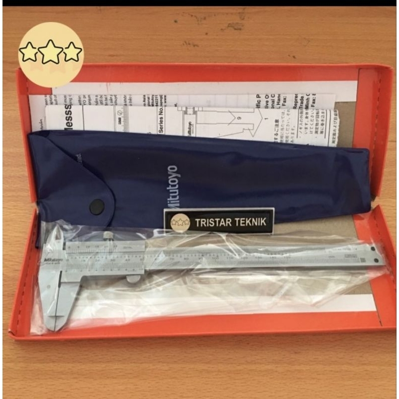 Jual Sigmat mitutoyo vernier caliper 6inch 150mm 530-104 6" 150 MM | Shopee Indonesia