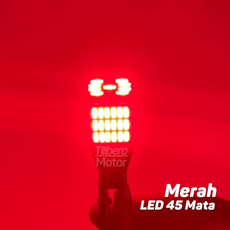 Jual Sepasang Lampu Sen Dajjal Motor 45 LED Sein Senja T10 Super Terang | Shopee Indonesia