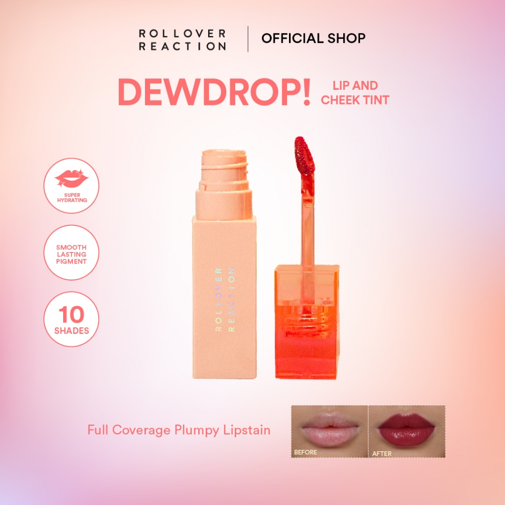 Jual Rollover Reaction - DEWDROP! 12hr+ Hydrating Long Lasting 2 in 1 ...