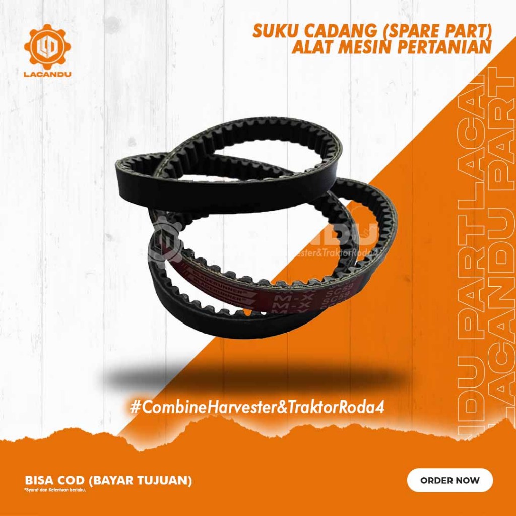 Jual V BELT SC 59 - SC59 GATES (GERMANY) DAN ASLI BANDO HPX- FANBELT ...