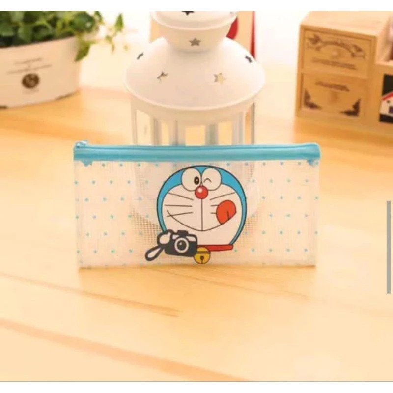 Jual Map folder plastik mika bening jaring karakter Doraemon B6 KARTUN ...
