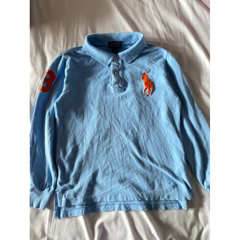 Jual Polo Ralph Lauren Baby Blue Big Logo | Shopee Indonesia