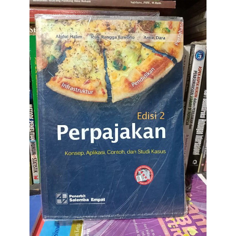 Jual original buku perpajakan edisi 2 konsep aplikasi contoh Dan studi kasus Abdul Halim ...