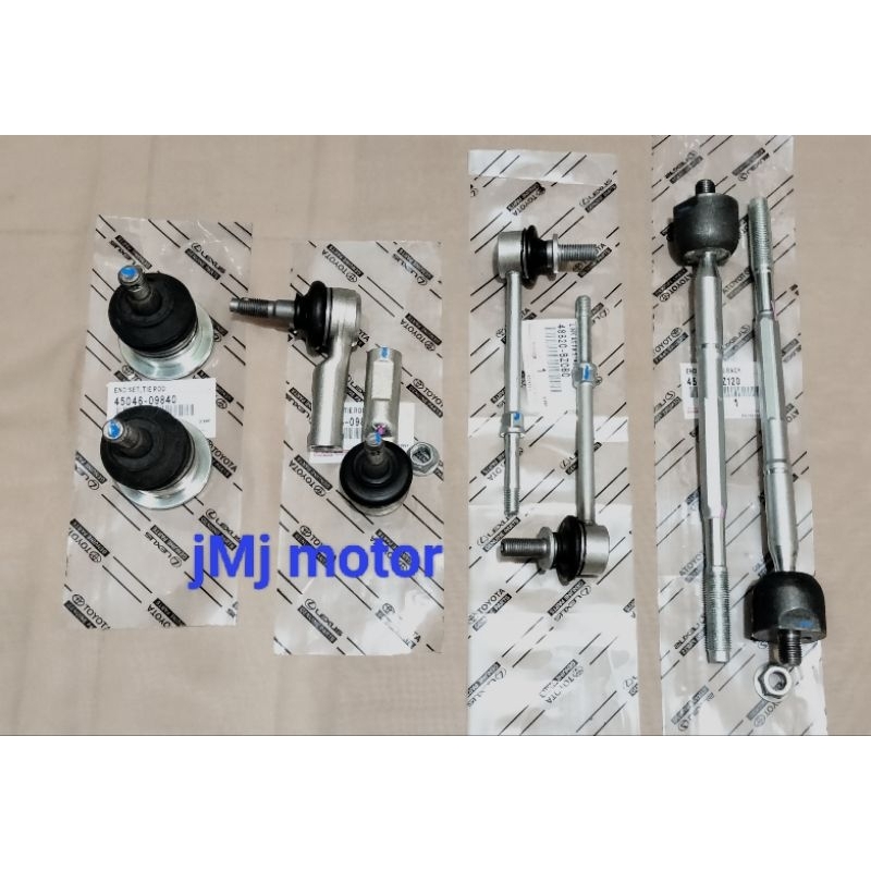 Jual PAKET PRODUK TIEROD/RACKEND/BALLJOINT/LINK STABILIZER TOYOTA ...