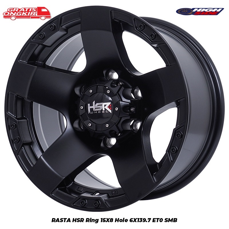 Jual Velg Hsr Rasta Mobil Panther,Dmax,Hilux Double,Strada,Hardtop Velg ...