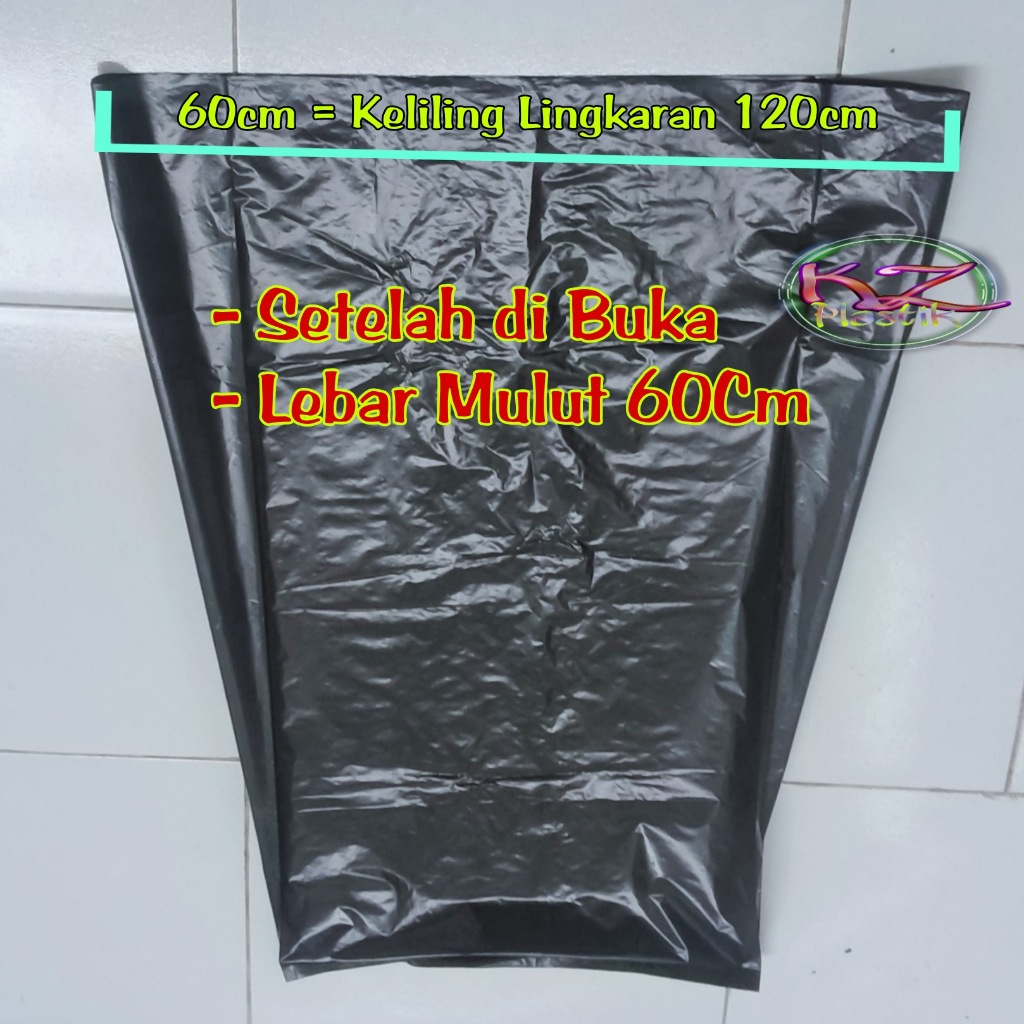 Jual Kantong Plastik Sampah 100 x 120 Cm , Kantong Sampah 100x120 Cm ...