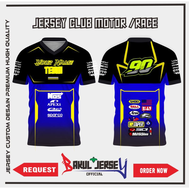 Jual Jersey race, jersey racing / kaos racing | Shopee Indonesia