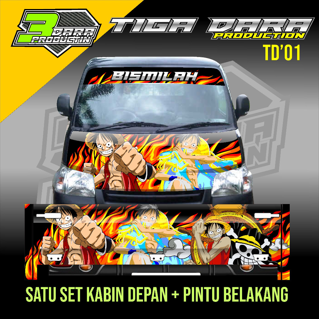 Jual STIKER DECAL KABIN GRANDMAX STIKER KACA GRANDMAX STIKER PINTU ...