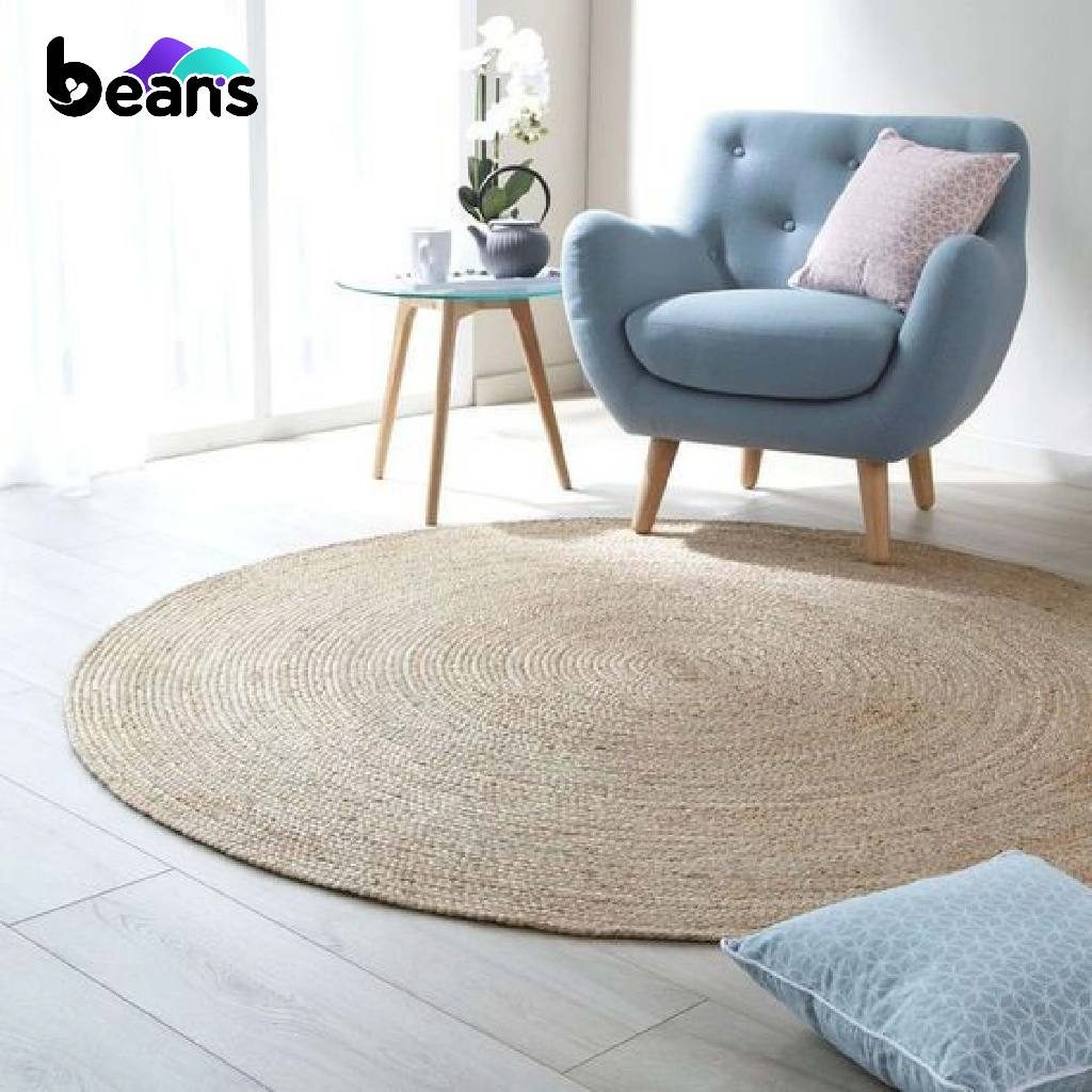 Jual Beans Karpet Anyaman - RUG Anyaman - RUG Seagrass - Karpet Bulat ...