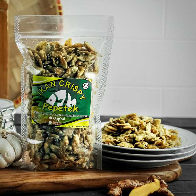 Jual BABY FISH IKAN CRISPY PEPETEK ASIN GURIH & PEDAS | Shopee Indonesia