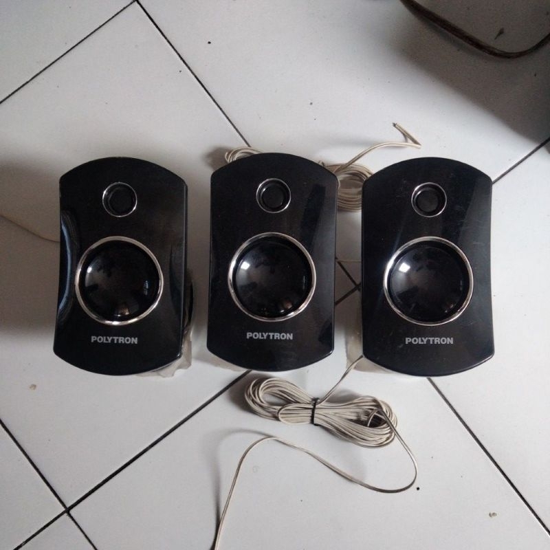Jual speaker satelite polytron ex home theater | Shopee Indonesia