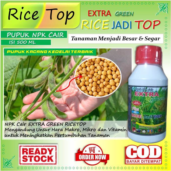 Jual Pupuk Kacang Kedelai Organik Anti Hama - Pupuk cair semprot Kacang Kedelai +plus perekat ...