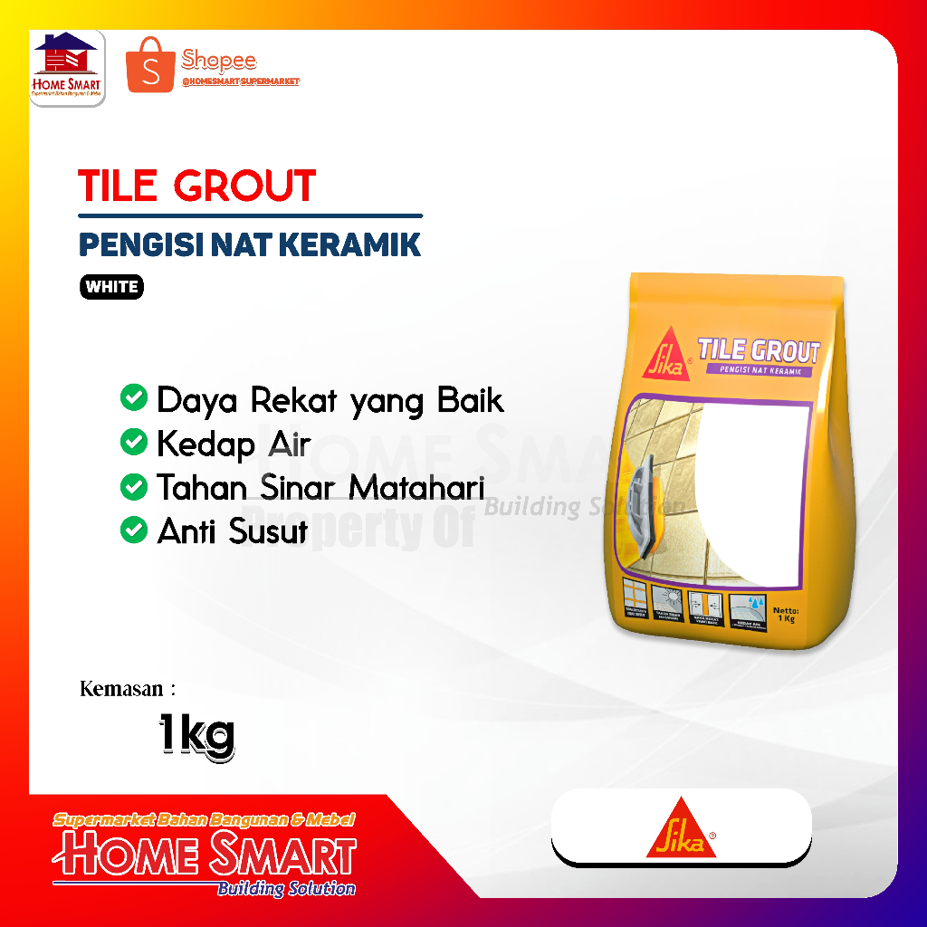 Jual Sika Tile Grout Pengisi Nat Keramik Marmer Granit Mosaik 1Kg ...