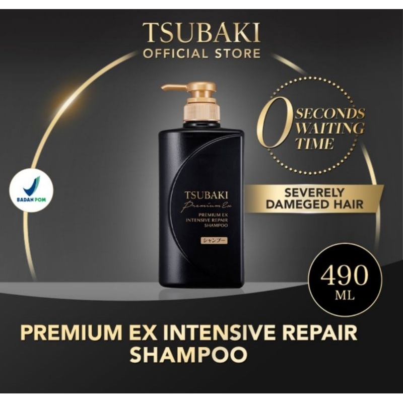 Jual Tsubaki Premium Ex Intensive Repair Shampoo / Conditioner 490ml | Shopee Indonesia