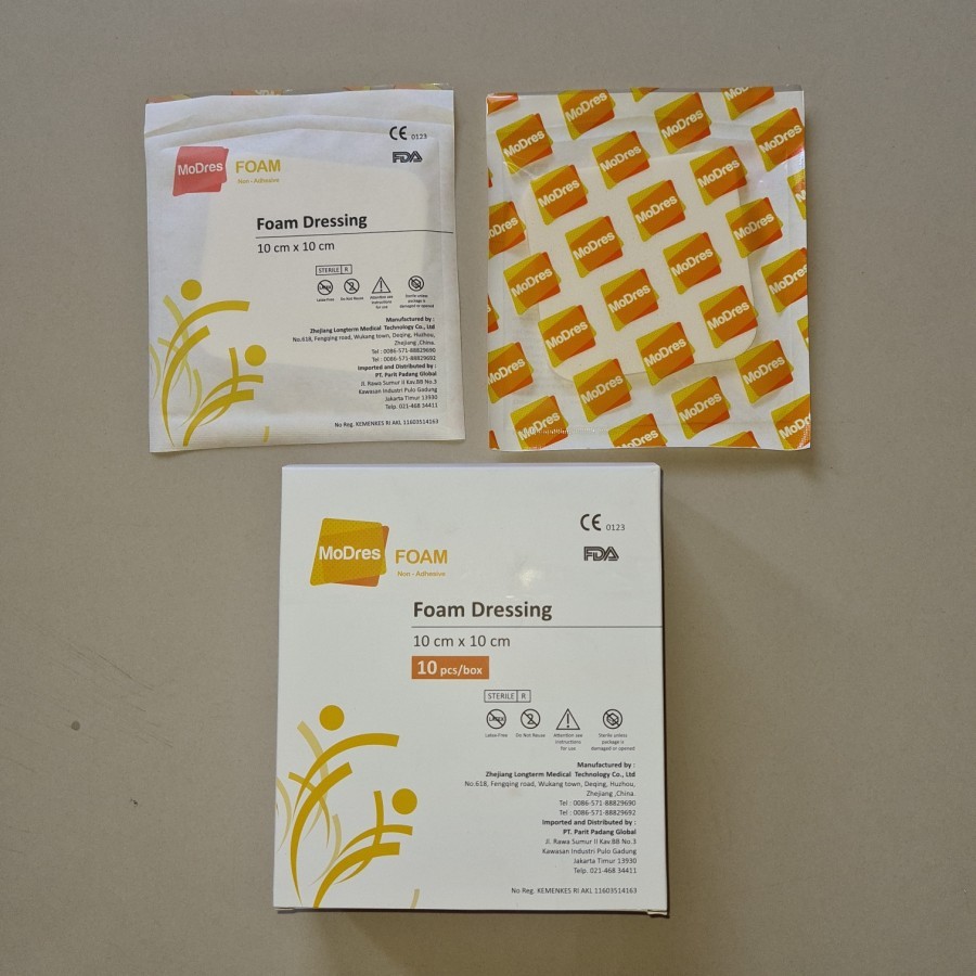 Jual MoDres Foam Dressing Non Adhesive 10 x 10cm Harga Eceran | Shopee ...