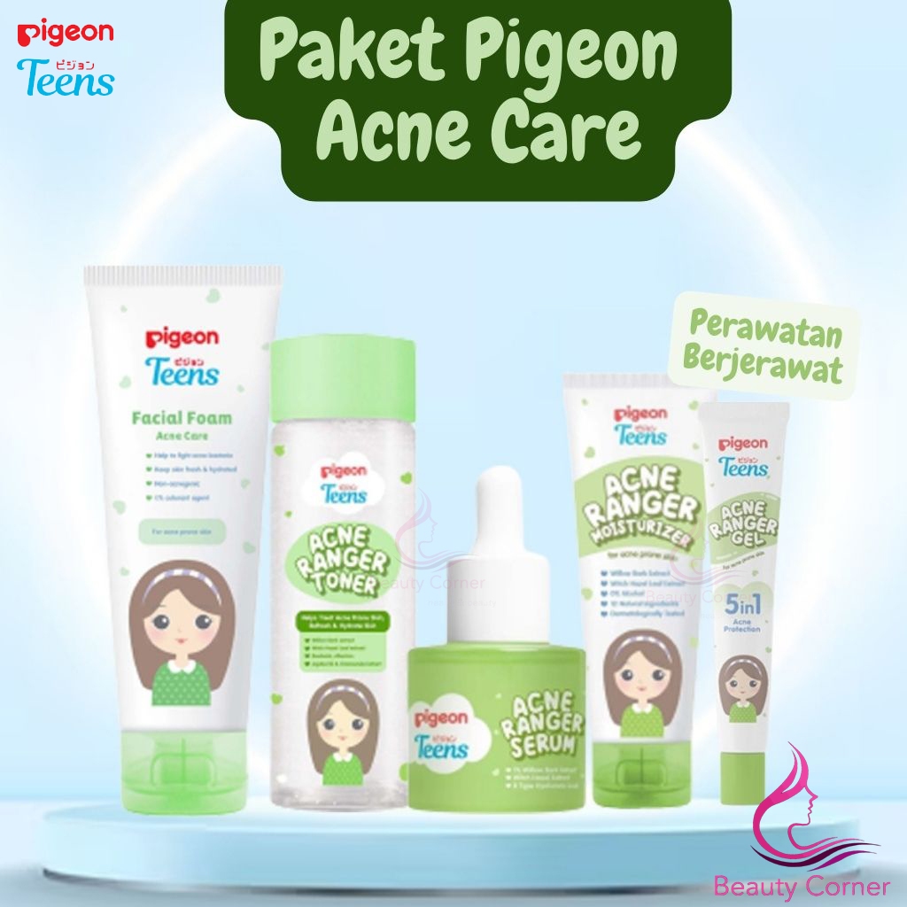 Jual PAKET Pigeon Teens Acne Ranger - Perawatan Berjerawat | Shopee ...