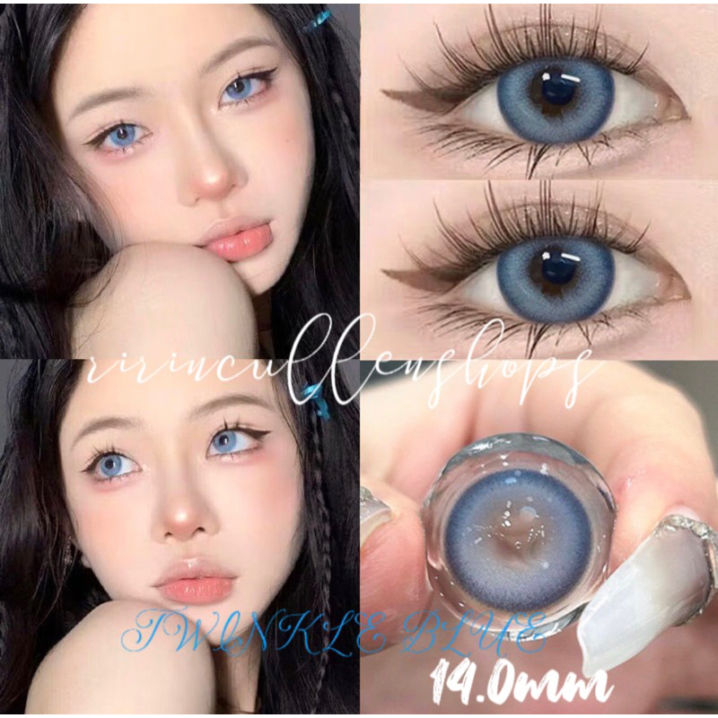 Jual RCS NEW~ Softlens import softlens kpop biru softlens series biru ...