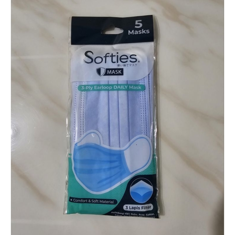 Jual softies mask for kids & adults(5pcs) | Shopee Indonesia