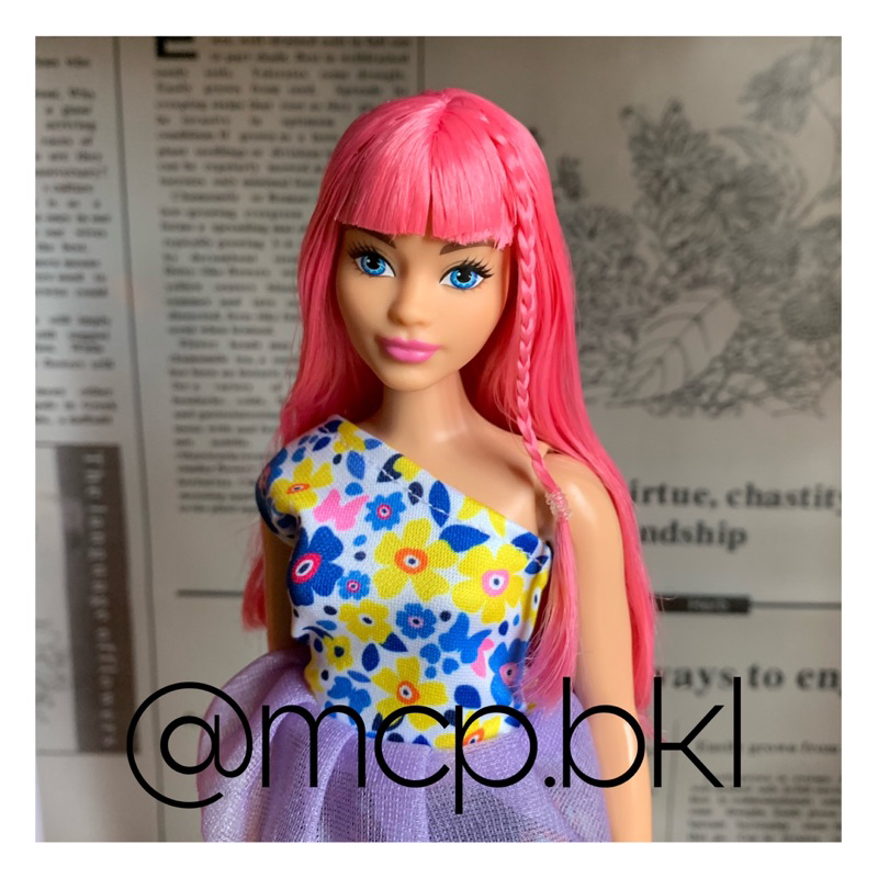 Jual Barbie Curvy Daisy from Dreamhouse Adventure Preloved Like New ...