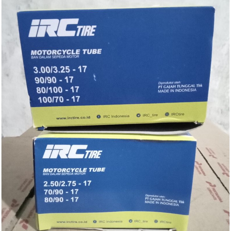 Jual Ban Dalam IRC All type | Shopee Indonesia