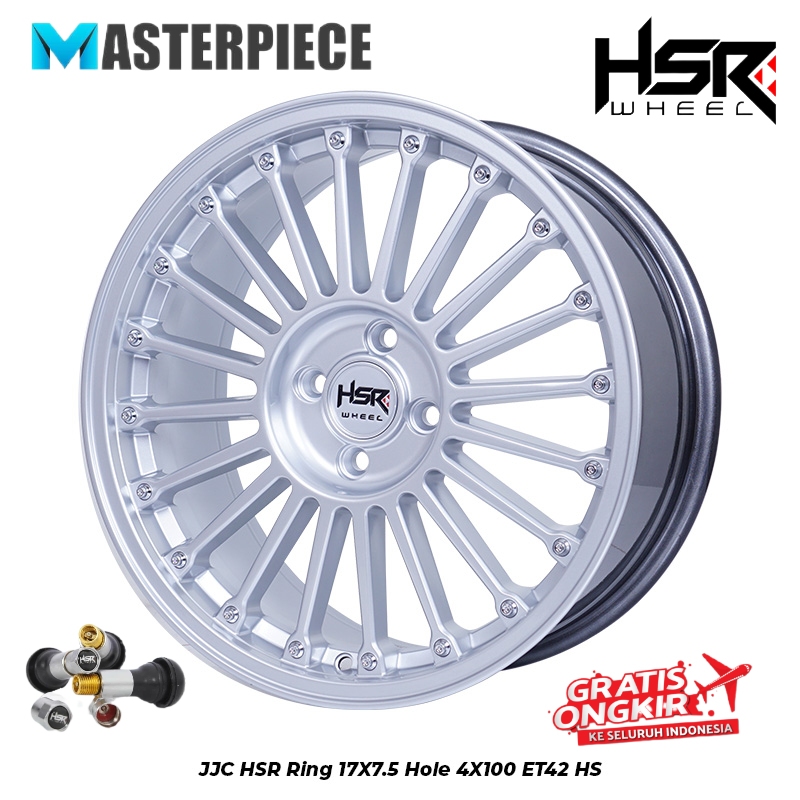 Jual VELG MOBIL R17 JJC HSR R17X75 H4X100 ET42 HS | Shopee Indonesia
