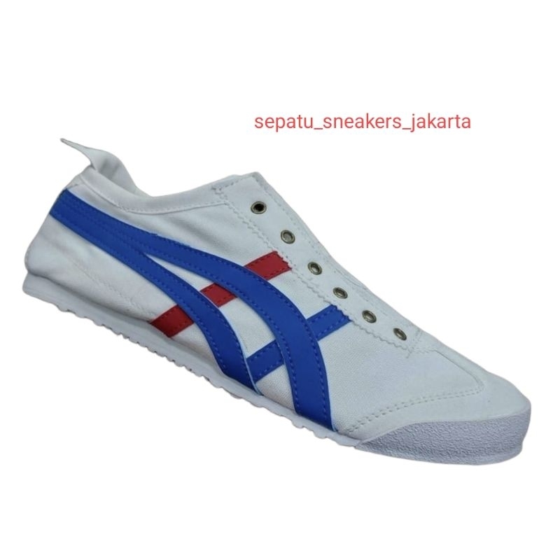 Jual Sepatu Onitsuka Slip On Bahan Kanvas Tanpa Tali | Shopee Indonesia