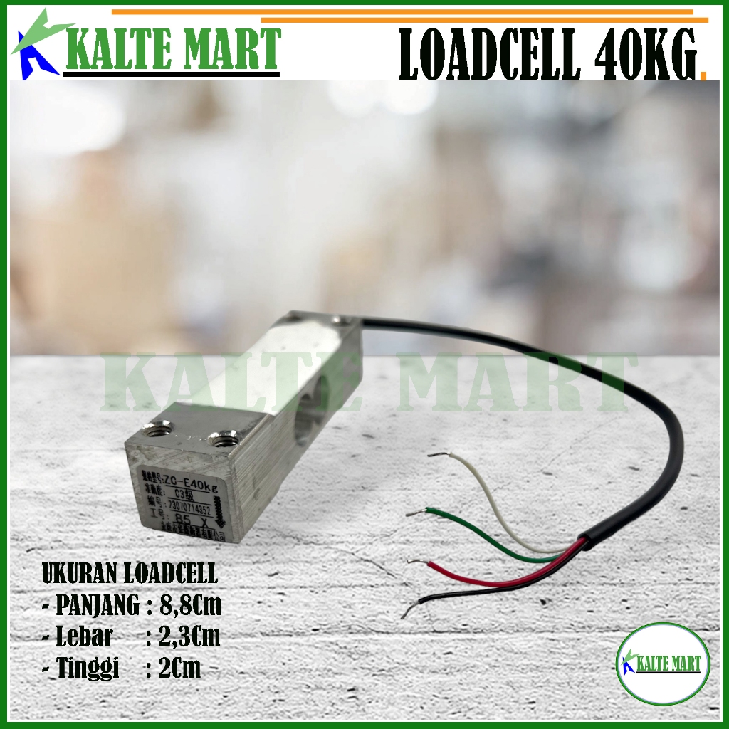 Jual Sensor Timbangan 40kg Loadcell Timbangan Buah Loadcell 40kg ...