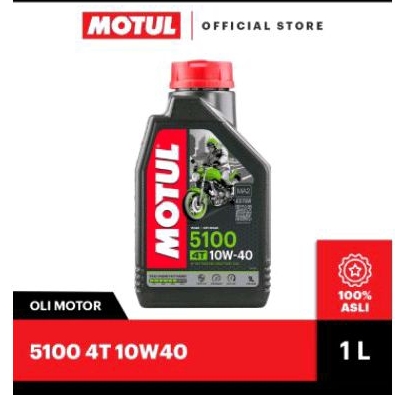 Jual Oli Motul 5100 4T SAE 10W-40 ,15W-50 1 LITER ORIGINAL | Shopee Indonesia