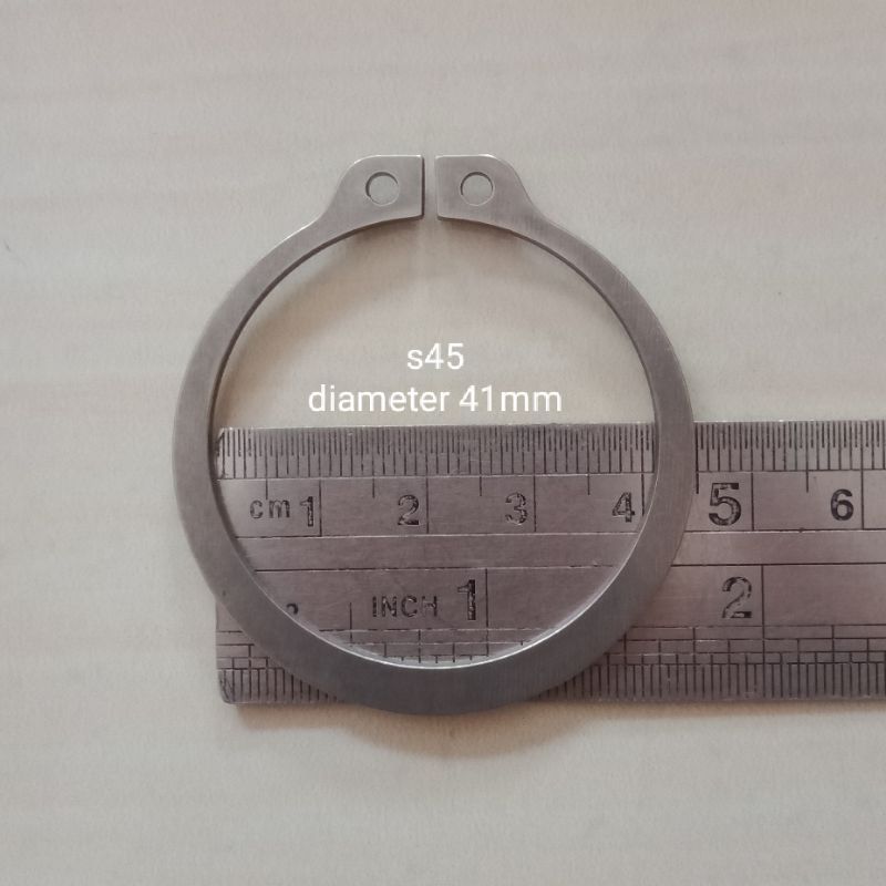 Jual snap ring type S / external circlip stainless (perbiji) | Shopee Indonesia