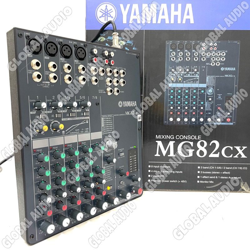 Jual Mixer Audio Yamaha MG 82 CX 8channel Grade A Mixer Yamaha MG82CX ...