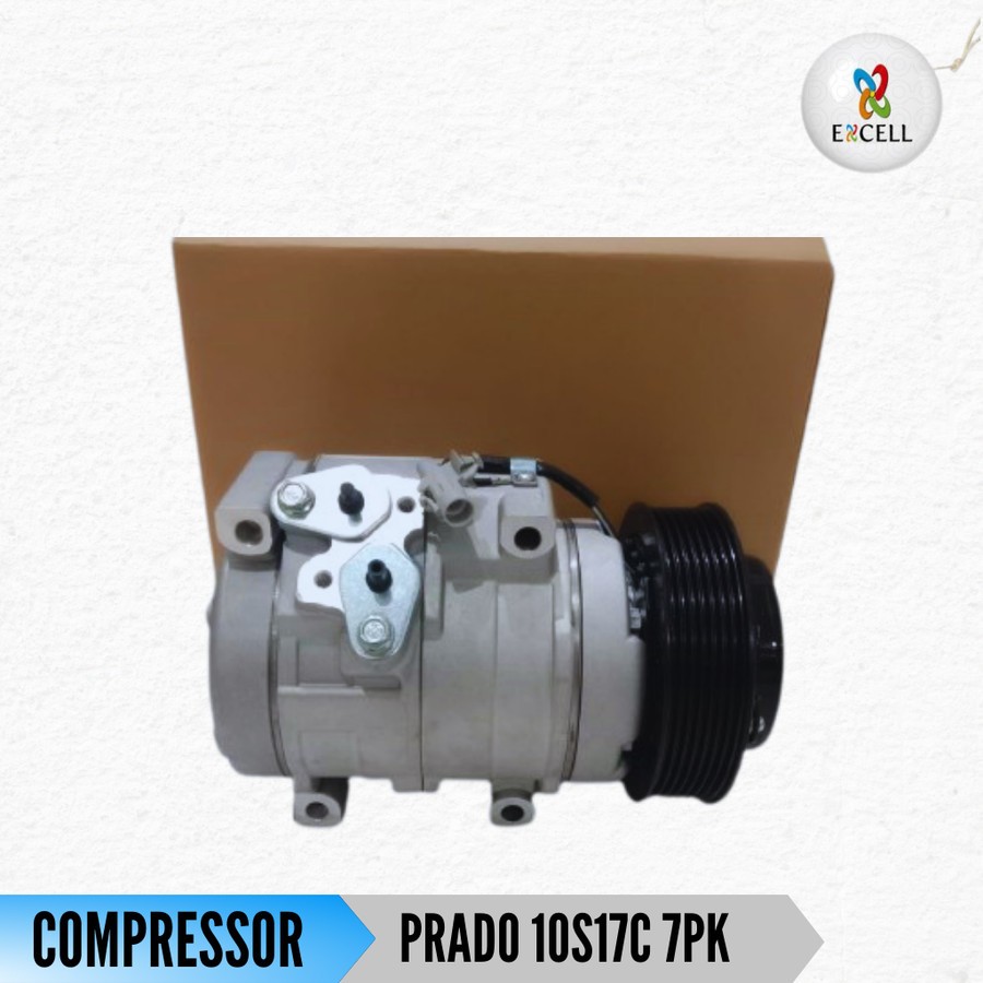 Jual Compressor Kompresor Ac Mobil Toyota Prado 10S17C 7PK | Shopee ...
