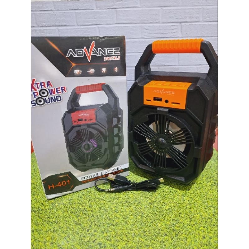 Jual speaker mini portable / speaker bluetooth H-401 advance | Shopee ...