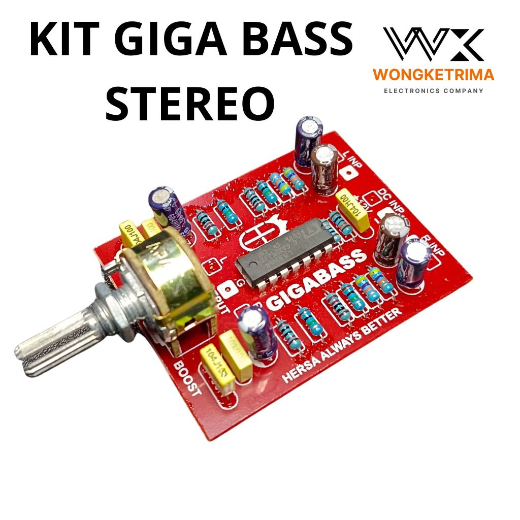 Jual KIT GIGA BASS STEREO IC LM324 | Shopee Indonesia