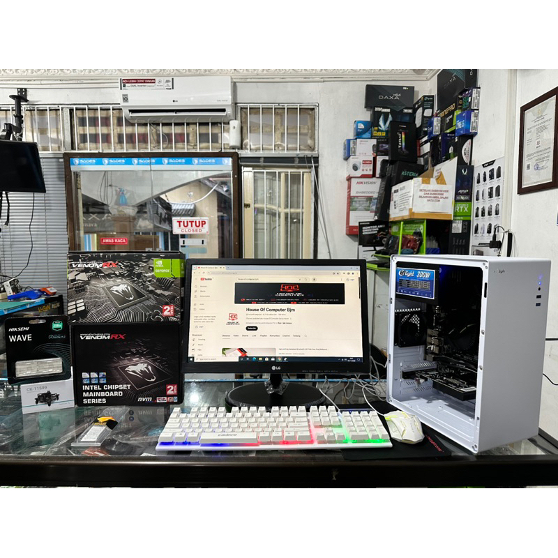 Jual TIDAK MENERIMA COD! PC RAKITAN STANDARD KANTOR DAN GAMING RINGAN ...